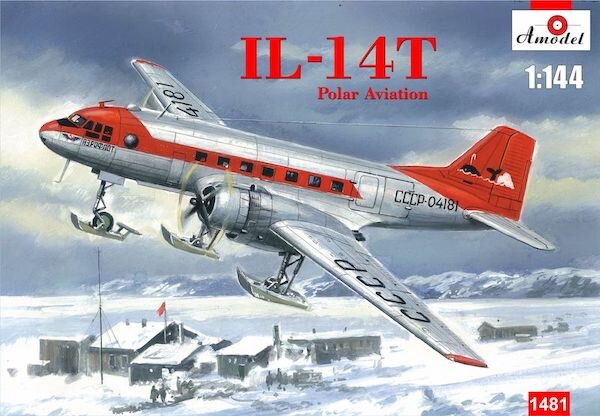 1/144 Ilyushin IL-14T Crate" Polar Aviation (Aeroflot)"