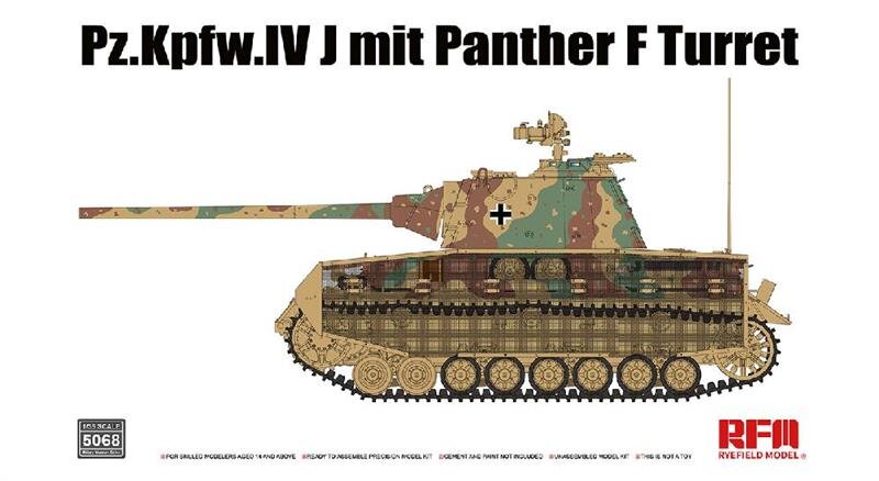 Pz.Kpfw.IV J mit Panther F Turret - Modellbauversand Hanke, 49,99