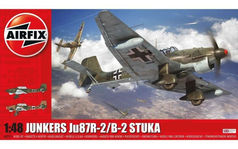 1/48 Junkers Ju-87B-2/R-2 Stuka - Airfix 07115
