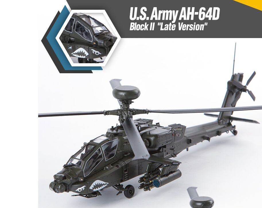 U.S. Army AH-64D Apache Block II "Late Version" US Army - Modellbauve ...