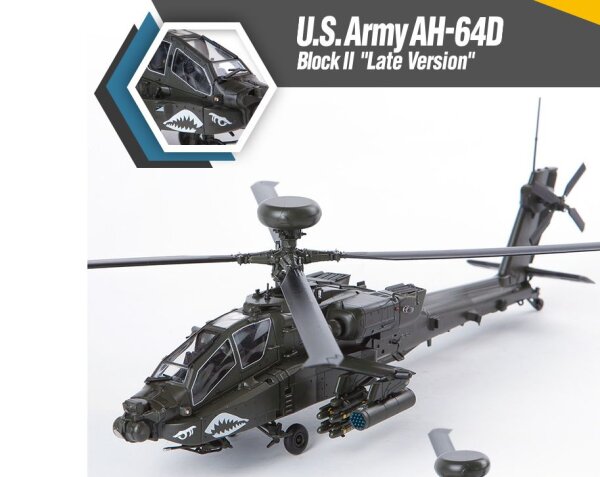 U.S. Army AH-64D Apache Block II "Late Version" US Army - Modellbauve ...