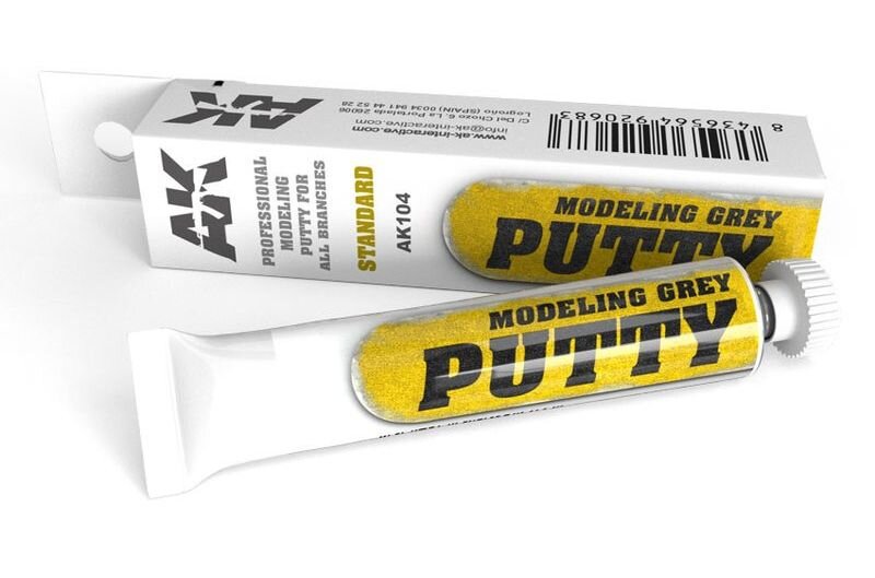 Modeling Grey PUTTY 20ml - AK-104