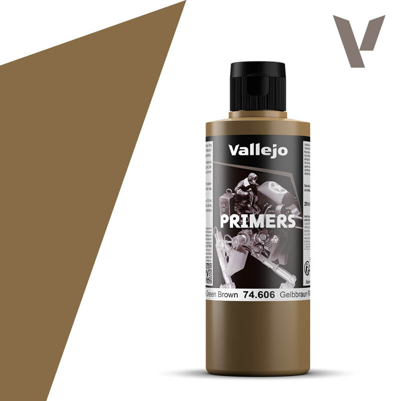 Surface Primer German Green Brown RAL8000 (200ml)