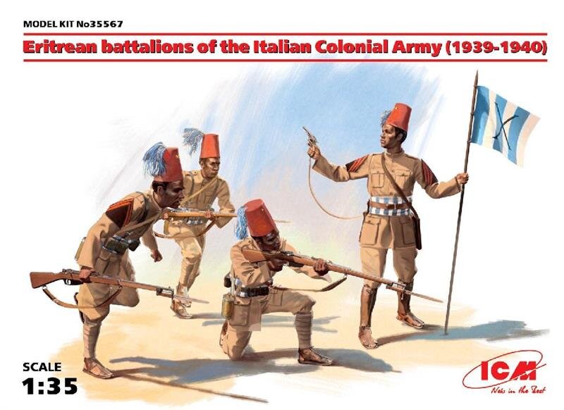 Eritrean Battalions of the Italian Colonial Army 1939 - 1940 - Modell ...