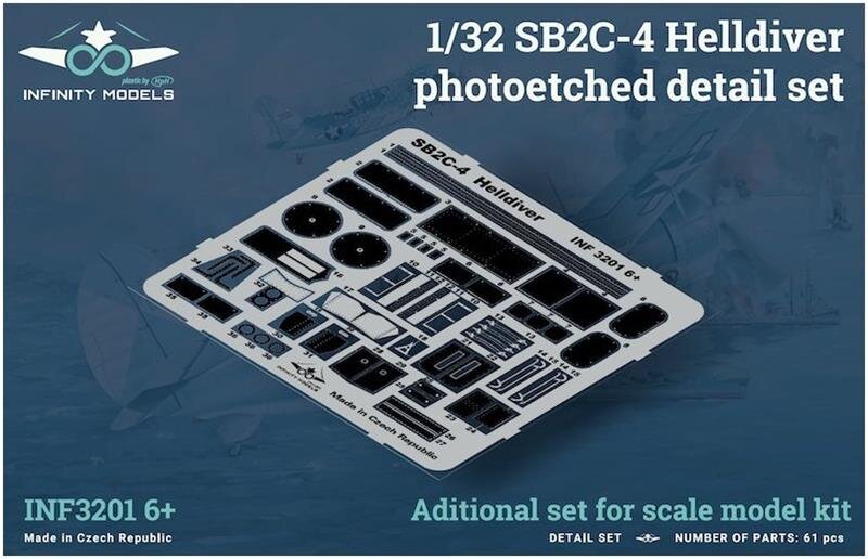Curtiss SB2C-4 Helldiver Photoetched Detail Set - Modellbauversand Ha ...