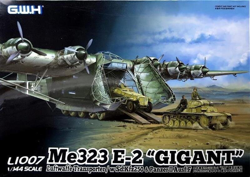 1/144 Messerschmitt Me-323 E-2" Gigant" Luftwaffe Transport w/ Sd.Kfz