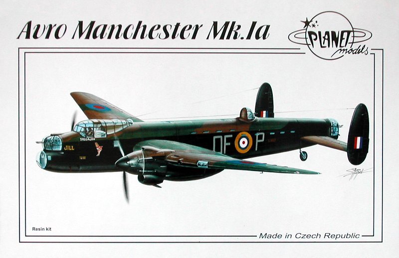 Avro Manchester Mk.Ia - Hanke Modellbau, 110,49