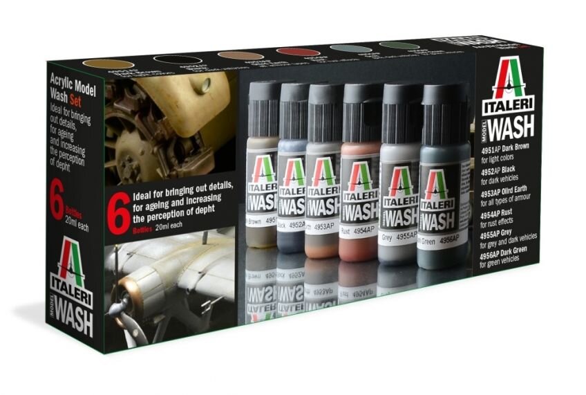 Acryl Model Wash Set - Modellbauversand Hanke, 20,89