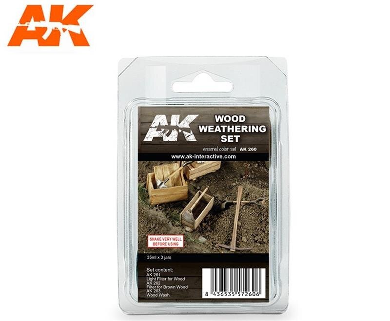 Wood Weathering Set - Modellbauversand Hanke, 11,50