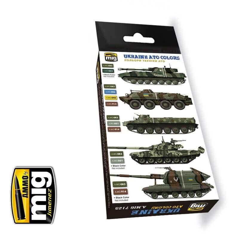 Ukraine ATO Colors