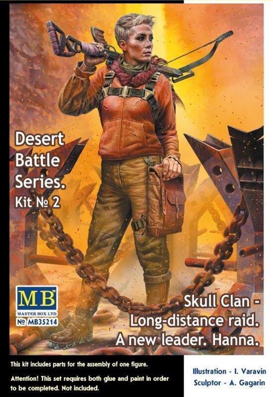 1/35 Desert Battle Series Kit 2. Skull Clan - Long Distance Raid. A n