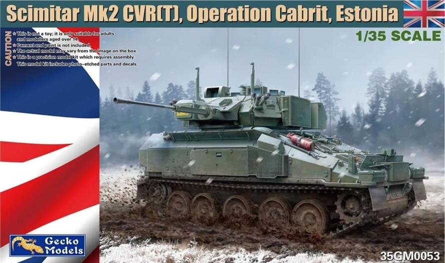 Gecko Models 35GM0053 - 1/35 Scimitar Mk. 2 CVR(T),Operation Cabrit,