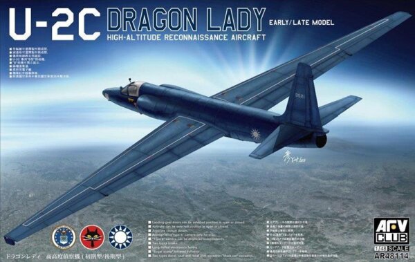 Lockheed U-2C Dragon Lady Early / Late Type - Modellbauversand Hanke ...