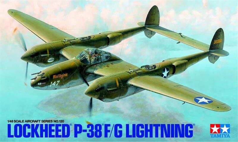 Lockheed P-38F/G Lightning - Hanke Modellbau, 67,98