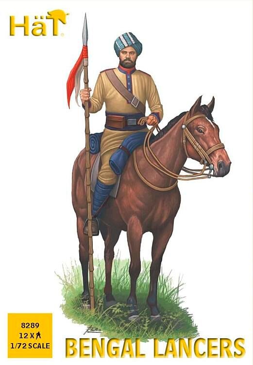 1/72 Colonial Bengal Lancers - HäT 8289