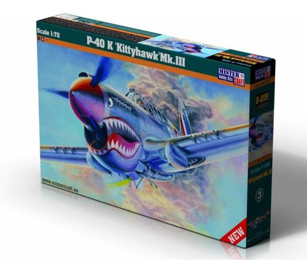 P-40K Kittyhawk Mk. III - Modellbauversand Hanke, 6,99