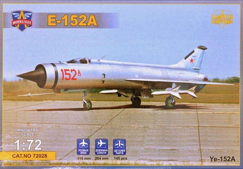 YE-152A Soviet twin-engined Interceptor Prototype