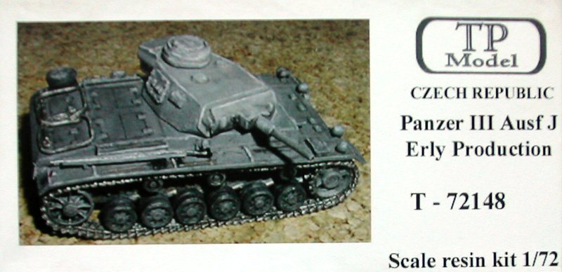 Panzer III Ausf. J Early Production - Modellbauversand Hanke, 22,99