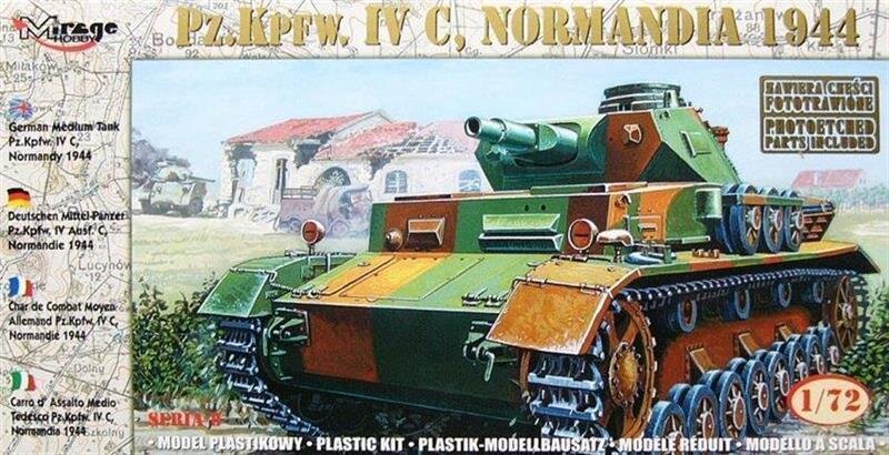 Pz.Kpfw. IV Ausf. C Normandy 1944 - Modellbauversand Hanke, 17,90