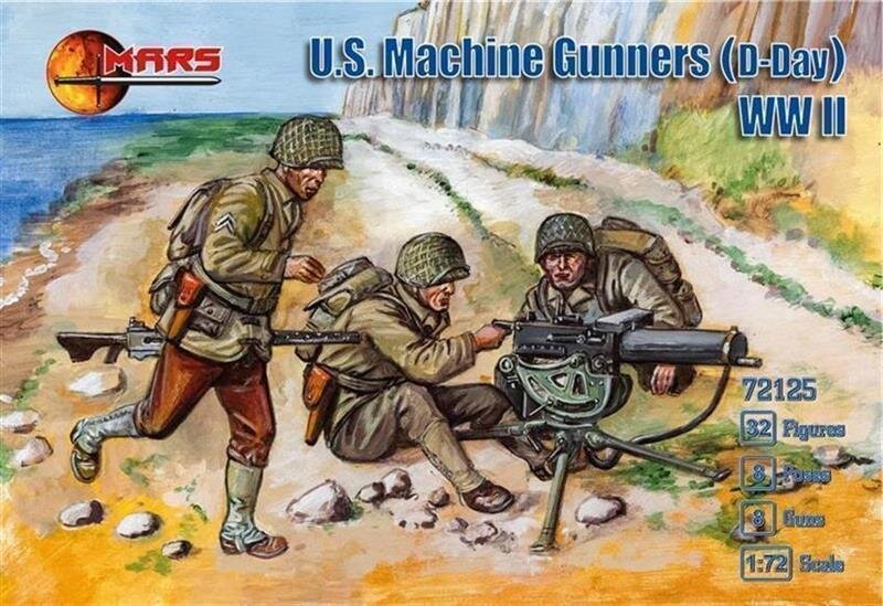 US Machine Gunners (D-Day) WWII - Modellbauversand Hanke, 12,50