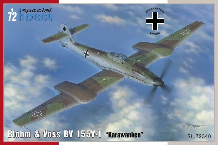 1/72 Blohm & Voss BV-155V-1 Karawanken - Special Hobby 72340