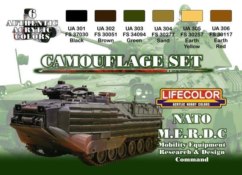 NATO M.E.R.D.C Camouflage Set - Hanke Modellbau, 17,49