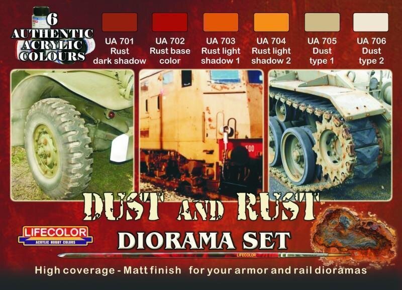 Dust and Rust - Farbset 6x 22ml