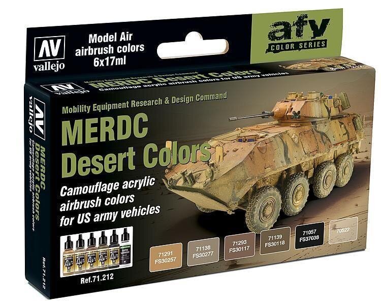 Vallejo Model Air 71212 - MERDC Desert Colors