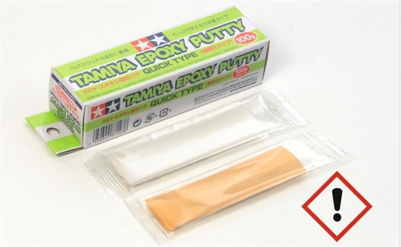 Epoxy Putty Quick Type 100g - schnellhärtend - Modellbauversand Hanke ...