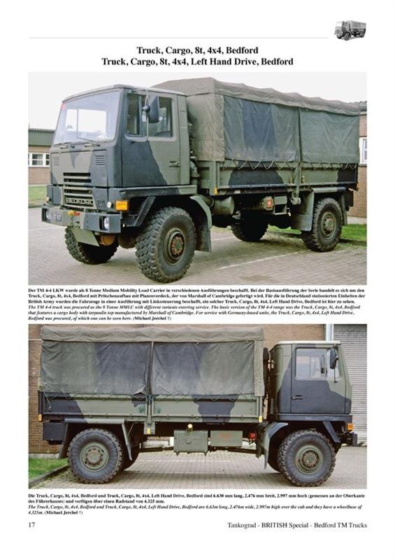Bedford TM - British Cold War Military Trucks - Modellbauversand Hank ...