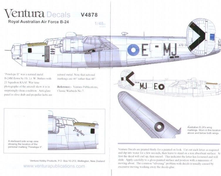 B-24M Liberator "Penelope II" Royal Australian Air Force