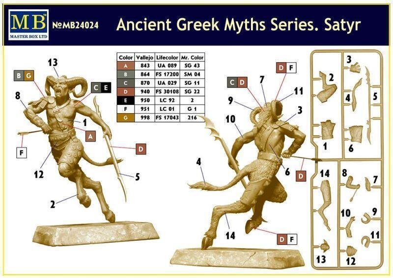 Satyr. Ancient Greek Myths Series