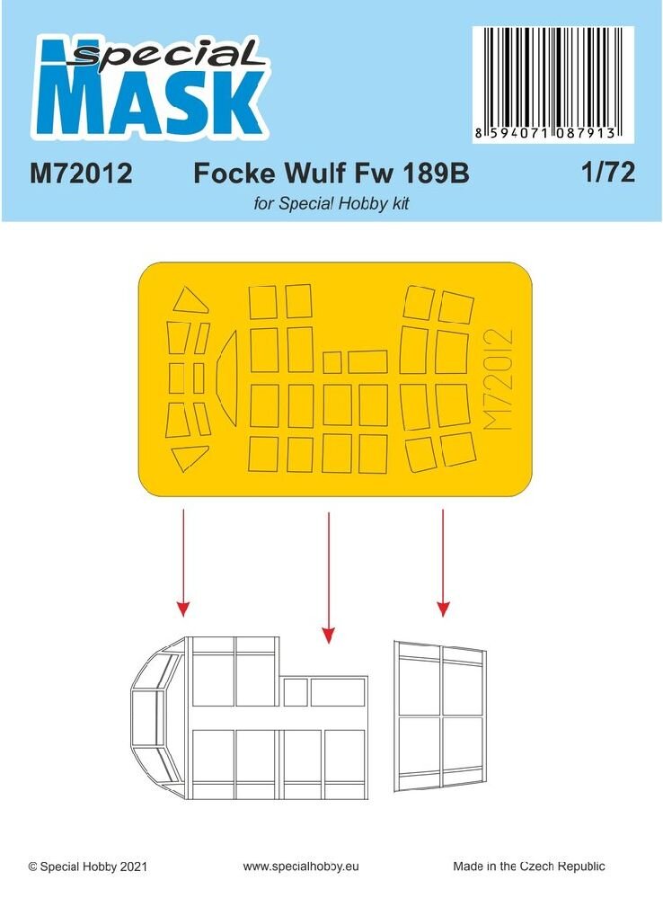 Focke-Wulf Fw-189B Masks