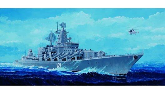 Moskva - Russian Navy Slava Class Cruiser - Hanke Modellbau, 41,00