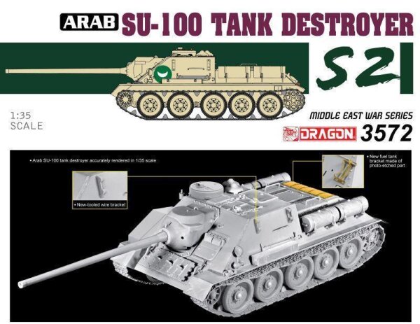Egyptian Su-100 Tank Destroyer - Modellbauversand Hanke, 63,90