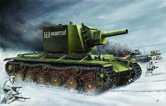 Soviet KV-I Heavy Tank 'Big Turret' - Modellbauversand Hanke, 22,99
