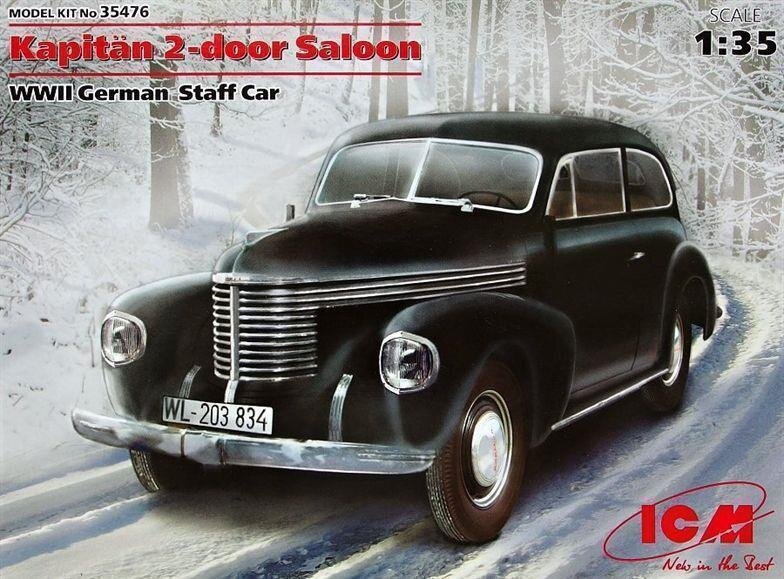 Opel Kapitän 2-door Saloon German Staff Car WWII - Modellbauversand H ...