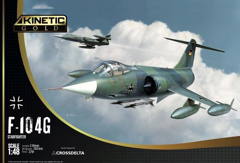 1/48 F-104G Starfighter - German Air Force - Kinetic 48083