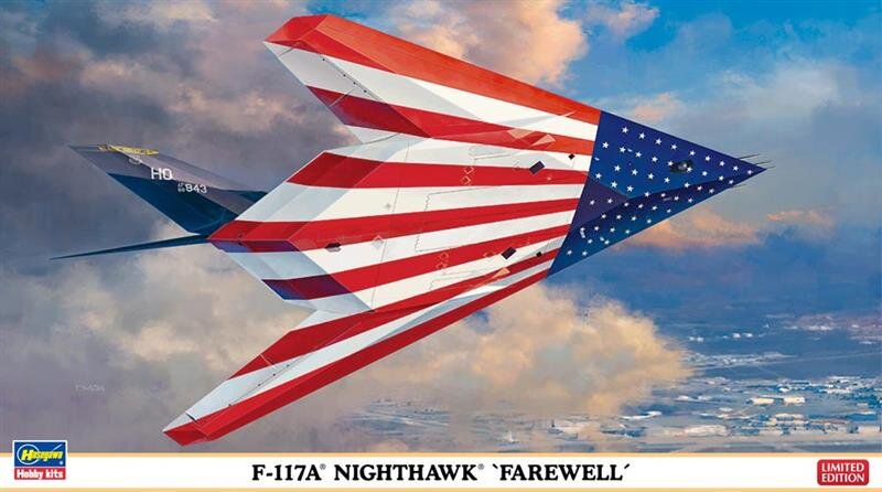 1/72 F-117A Nighthawk Farewell - Hasegawa 02011