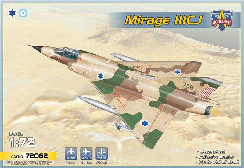 Dassault Mirage IIICJ - Modellbauversand Hanke, 37,98
