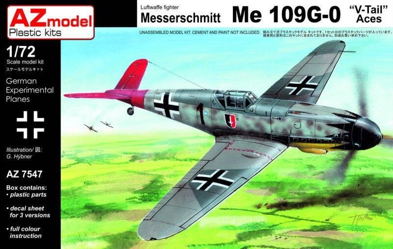 Messerschmitt Bf-109G-0 V-Tail Aces"" - Hanke Modellbau, 13,49