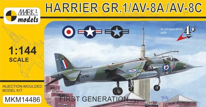 BAe Harrier GR.1A/AV-8A/C "First Generation"