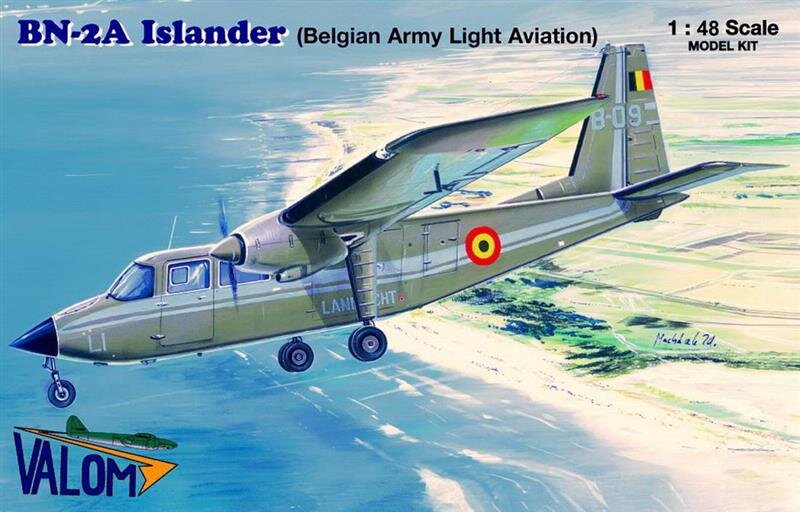 Britten-Norman BN-2A Islander (Belgian Army) - Modellbauversand Hanke ...