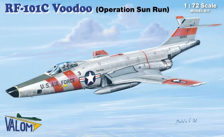 McDonnell RF-101C Voodoo Operation Sun Run"" - Modellbauversand Hanke, 29,50