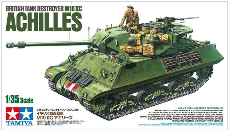 M10 IIC Achilles - British Tank Destroyer - Modellbauversand Hanke, 48,50