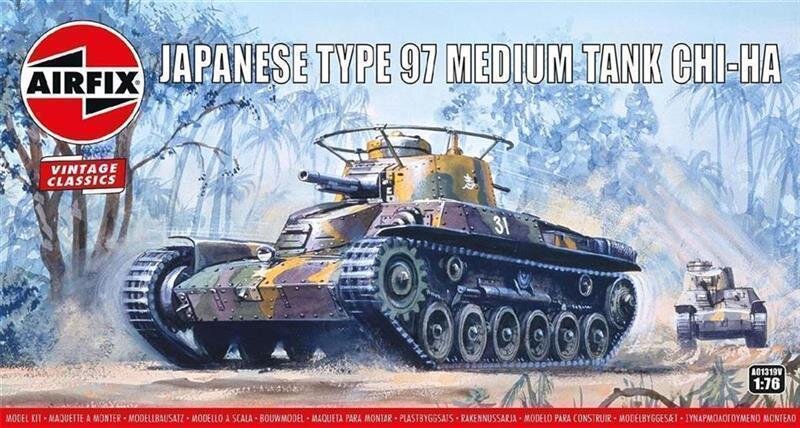 1/72 Japanese Type 97 Chi Ha Tank - Airfix A01319V