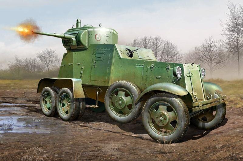 Soviet BA-3 Armored Car - Modellbauversand Hanke, 26,49