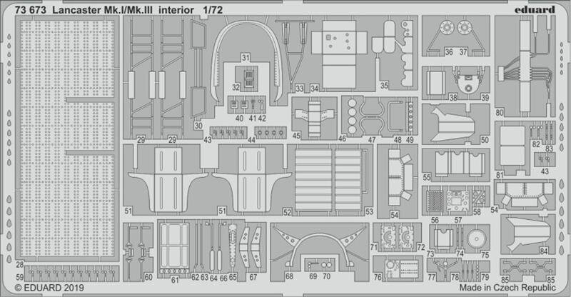 Avro Lancaster Mk.I/Mk.III interior
