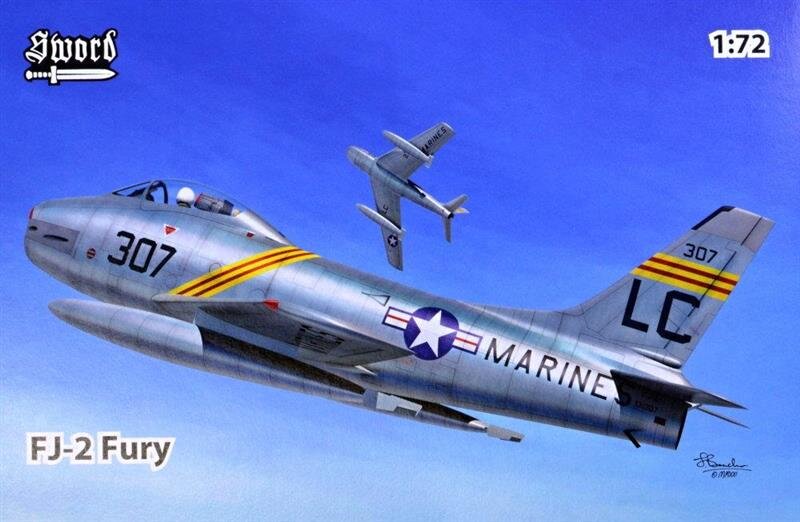 North-American FJ-2 Fury "US Navy and Marines" - Modellbauversand Han ...