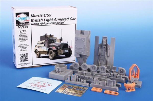 Morris CS9 British Light Armored Car "North African Campaign"
